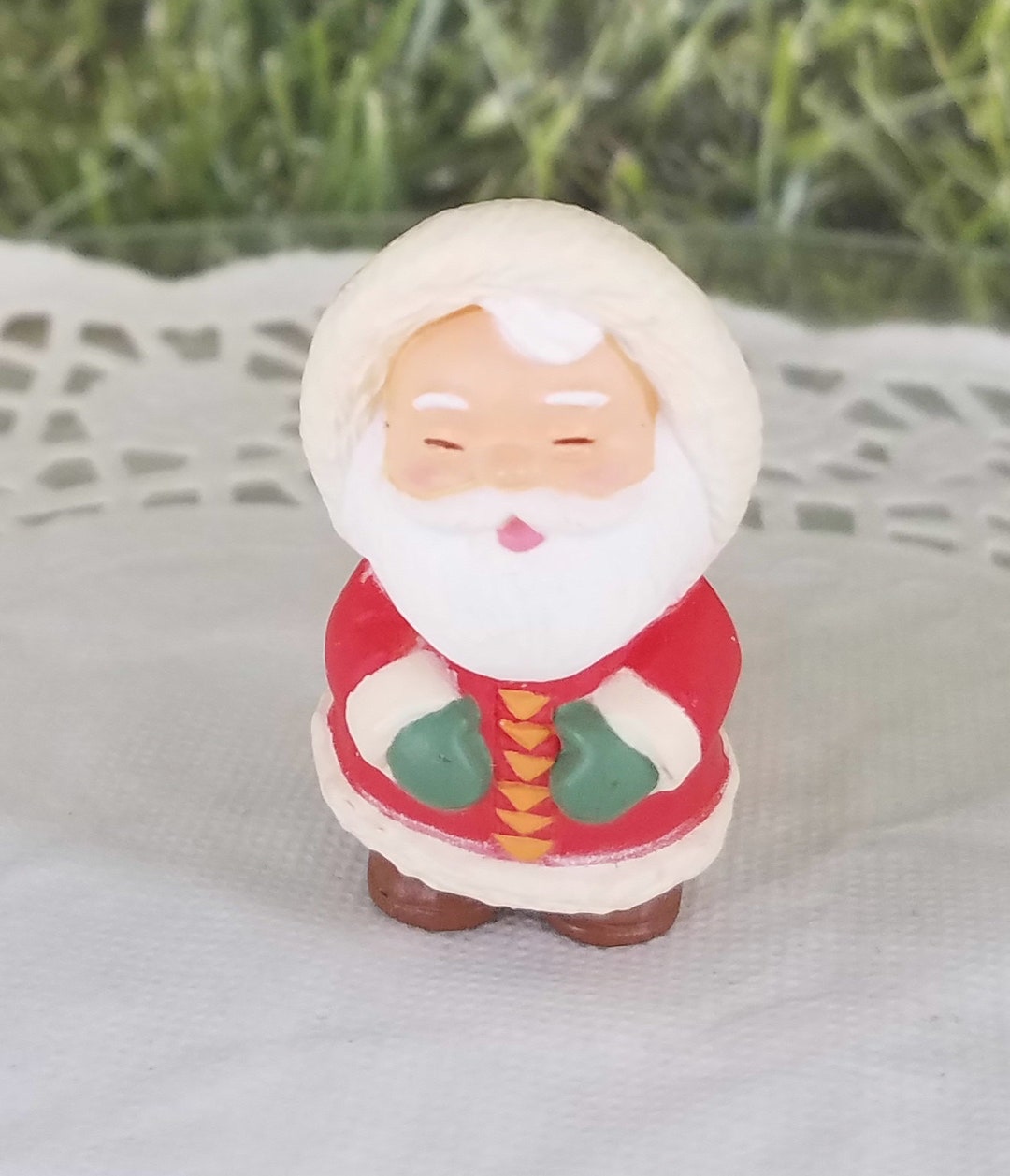 Santa Eskimo Hallmark Merry Miniature Christmas 1993 - Etsy