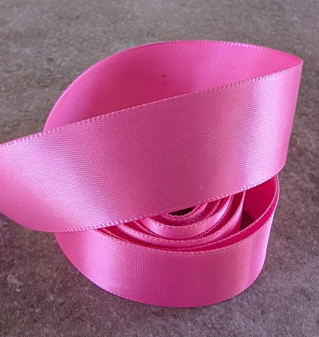 Radiant Pink Ribbon You Choose the Length - Etsy
