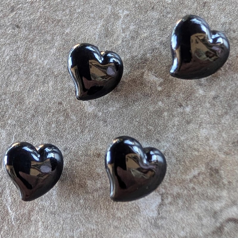 Heart Shape Button - Etsy