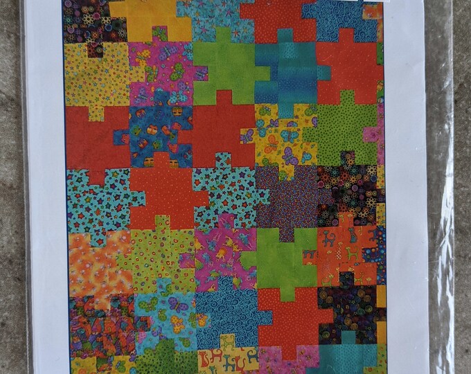 Jigsaw Quilt Pattern - Etsy