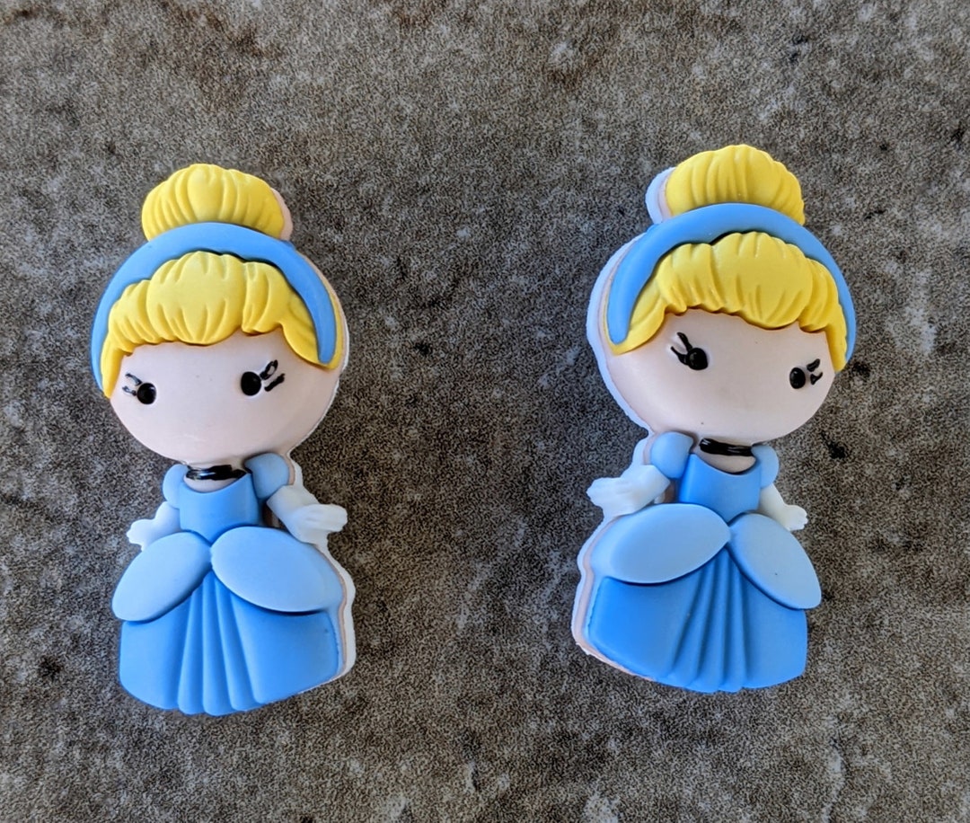 2 Disney Cinderella Shank Buttons Size 5/8" - Etsy