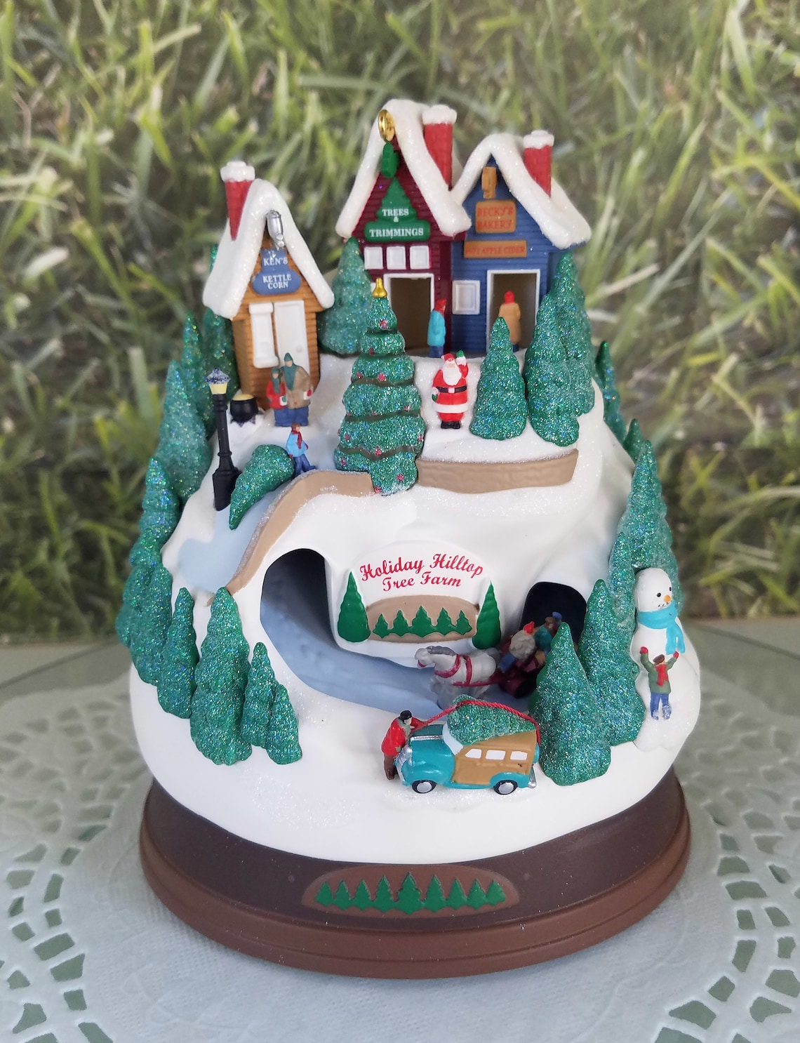 Holiday Hilltop Tree Farm Hallmark Ornament 2009 - Etsy