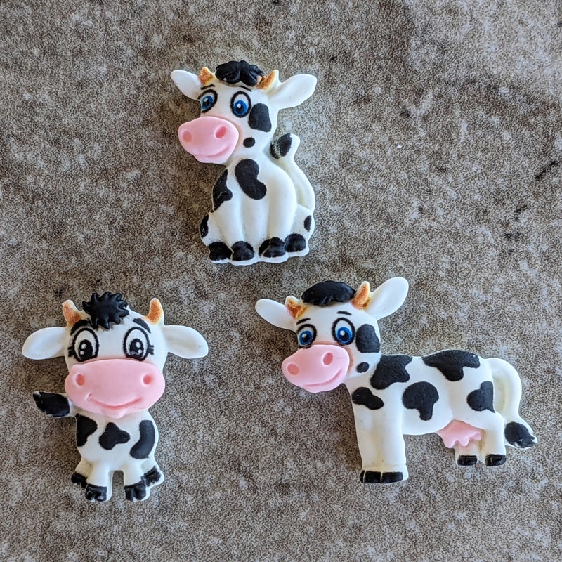 Cow Buttons - Etsy