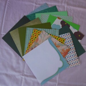 6x6 Paper Pack 15 Sheets of Discontinued Pattern and Cardstock Paper - Etsy