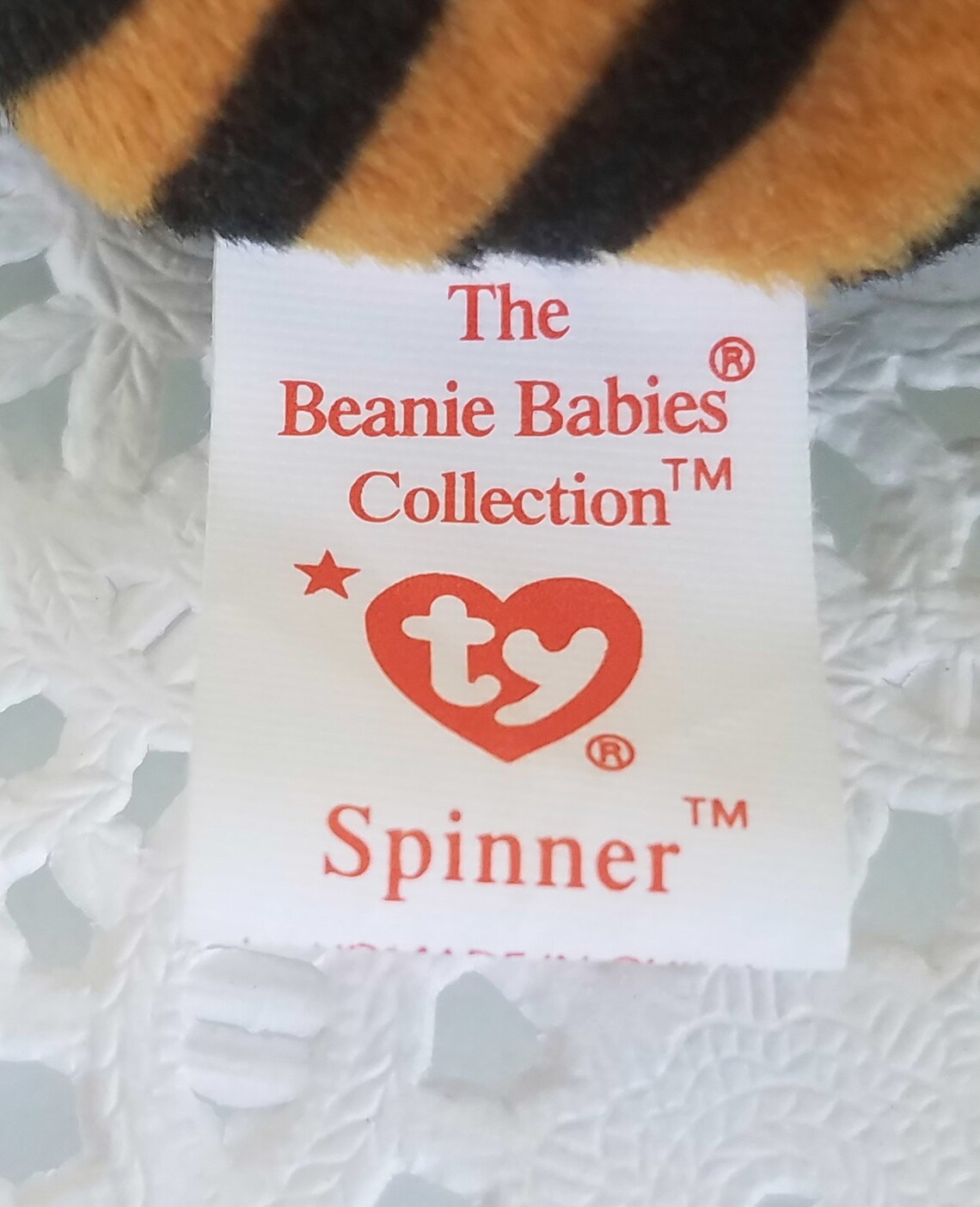 Spinner the Spider Beanie Babies Vintage TY 1996 With Original | Etsy