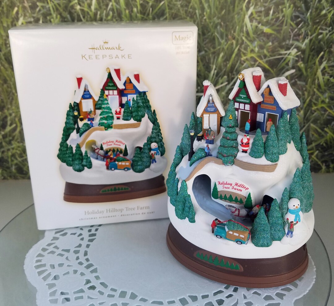 Holiday Hilltop Tree Farm Hallmark Ornament 2009 - Etsy