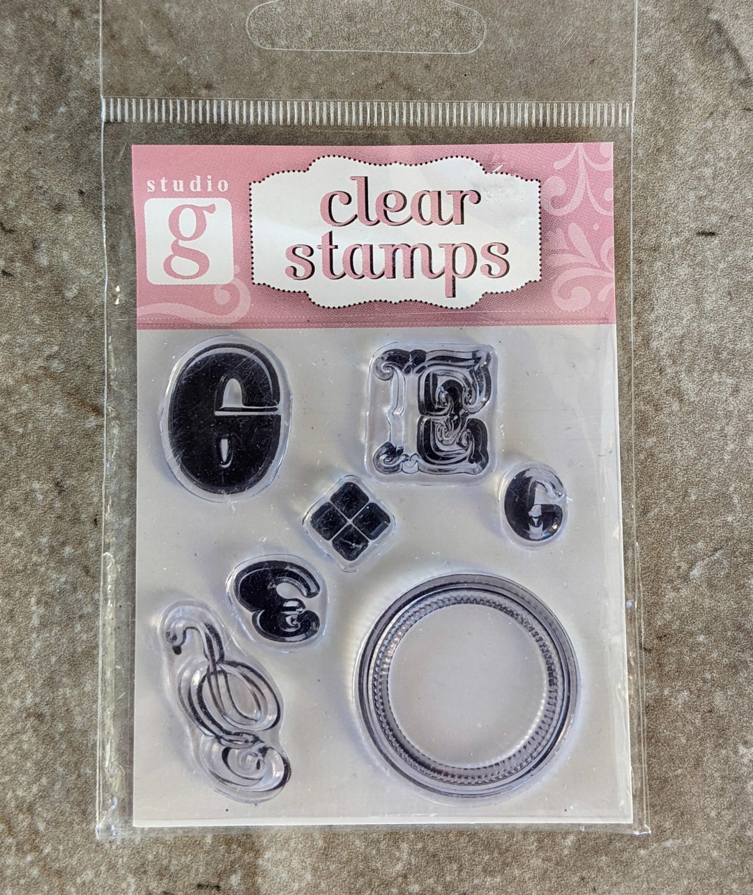 Studio G Series 23 Monogram Letter E - Etsy