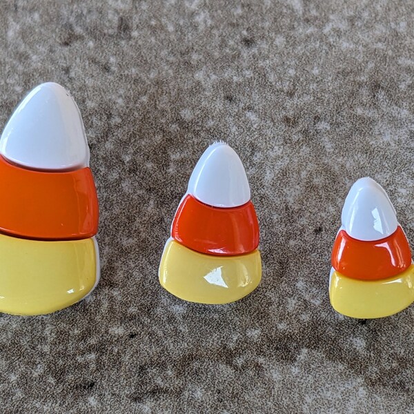 Candy Corn Buttons - Etsy