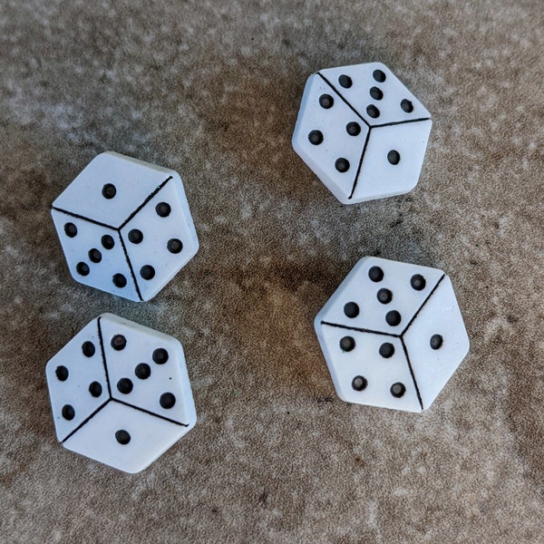 Dice Buttons - Etsy