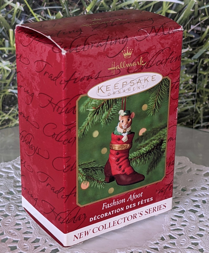 Fashion Afoot Hallmark Ornament 2000 - Etsy