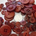Burgundy Red Buttons 100 Bulk Assorted Round Multi Size - Etsy