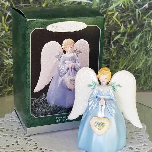 Porcelain Angel Tree Topper - Etsy