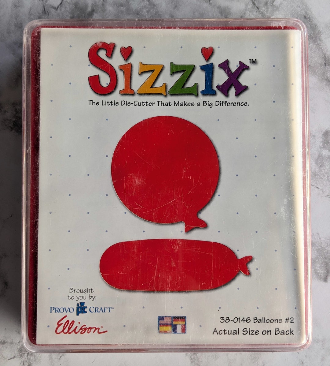 Sizzix Die Cut Balloons #2 - Etsy