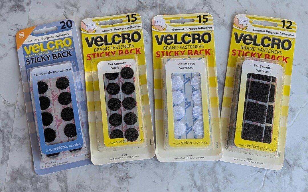 Velcro Brand Fasteners Sticky Back You Choose the Shape and Color - Etsy