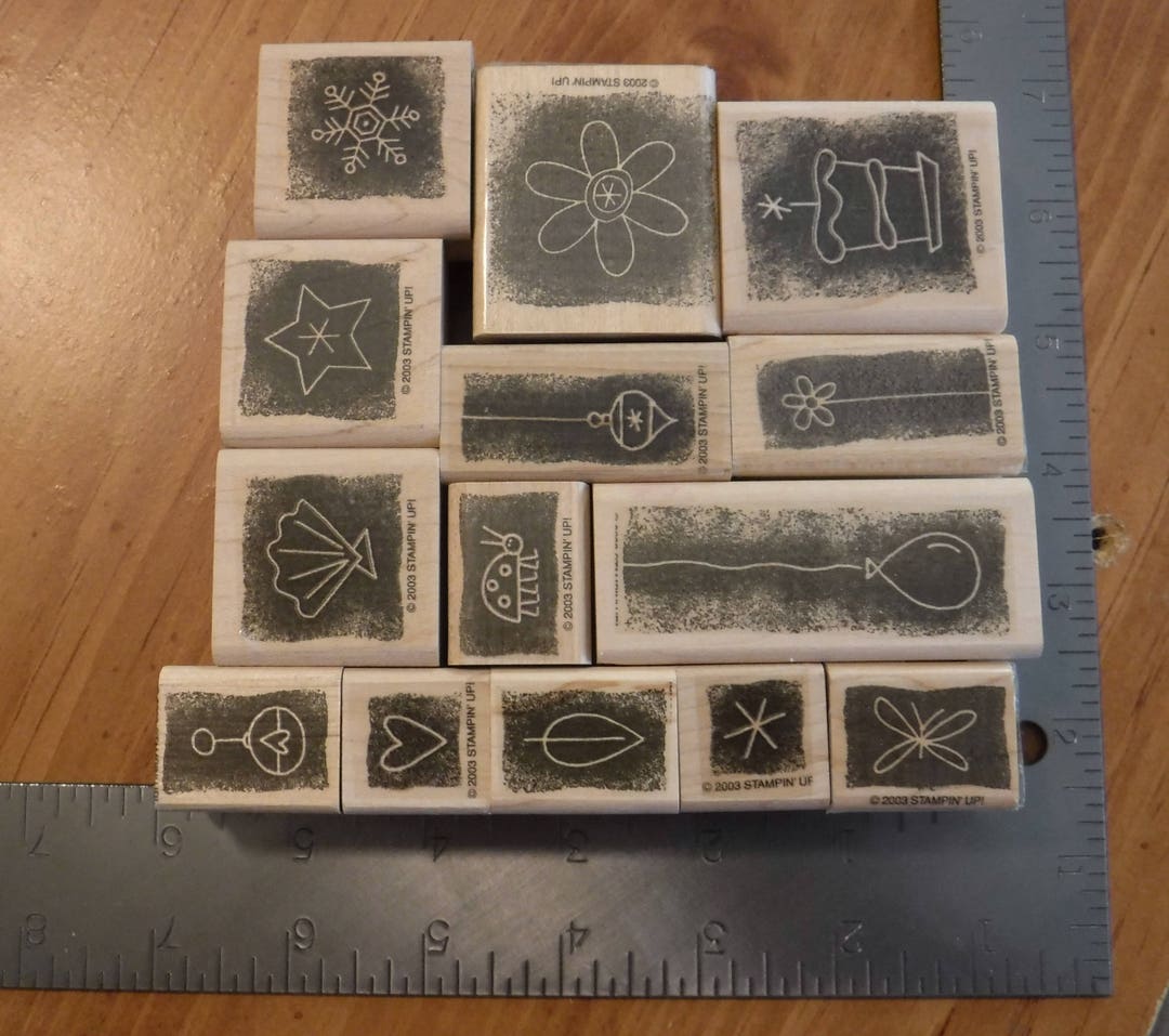 Stampin up - Stamp Set - Stipple Celebration - Set 20 C - Etsy