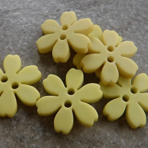 Large Yellow Buttons - Etsy