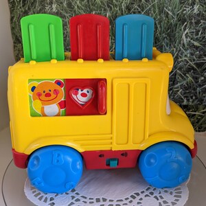 Vintage Fisher Price Baby Smartronics Nursery Bus - Etsy