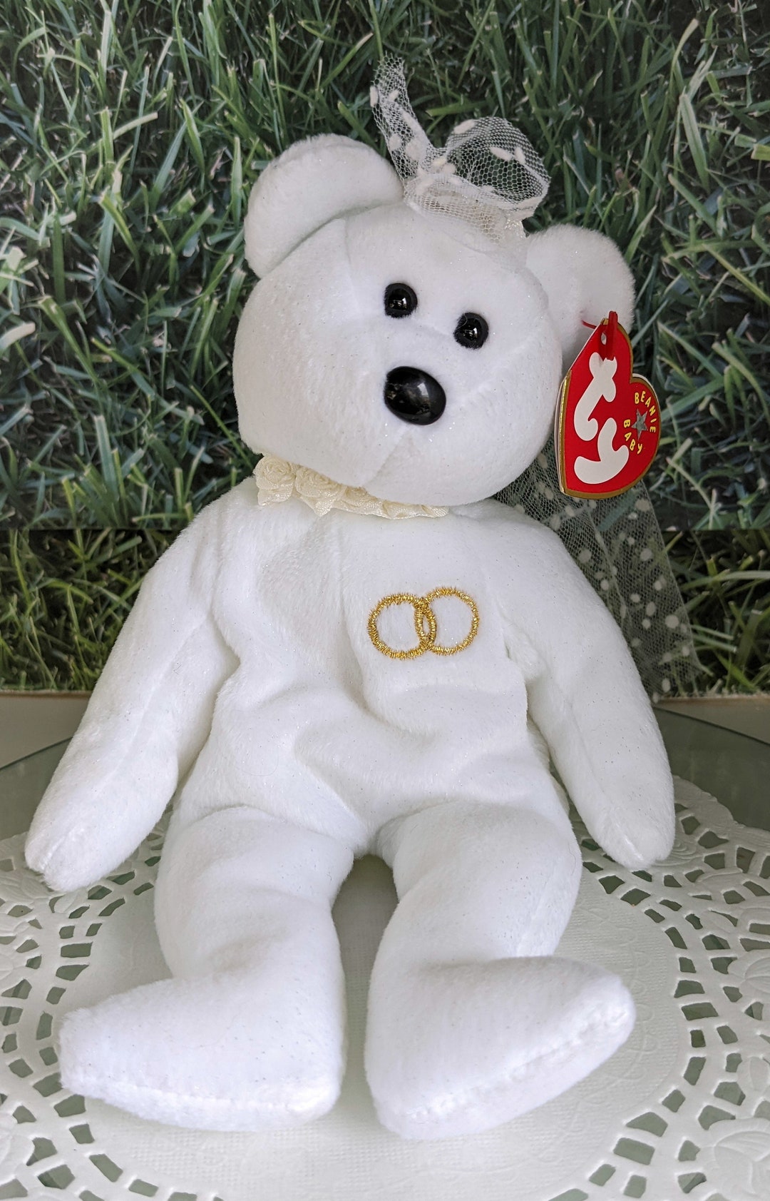 Mrs. the Bear Beanie Babies Vintage TY 2001 With Original Tags - Etsy