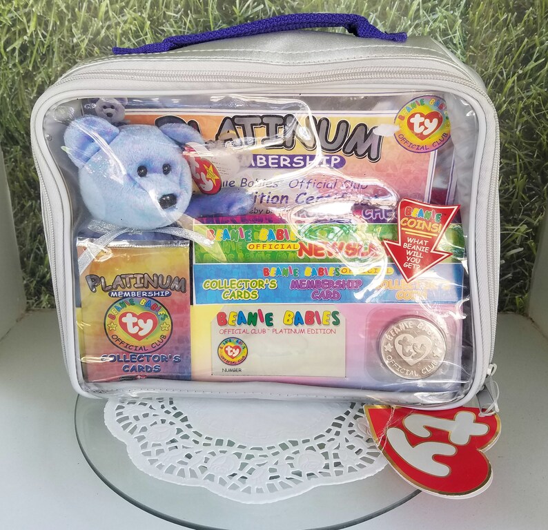 1999 TY Beanie Babies Official Club Membership Kit PLATINUM - Etsy