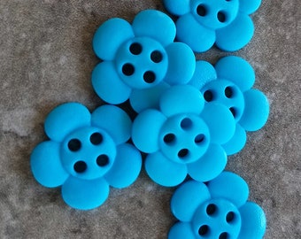 Teal Buttons | Etsy