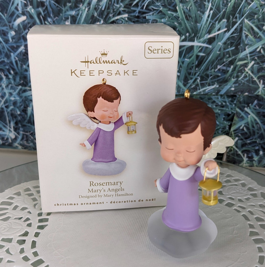 Mary's Angels Rosemary Hallmark Ornament 2008 - Etsy