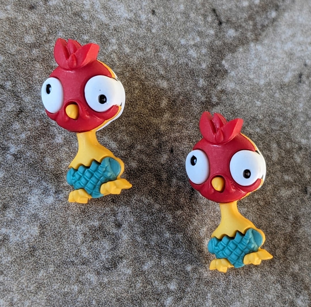 2 Disney Hei Hei Moana Shank Buttons Size 7/16" - Etsy