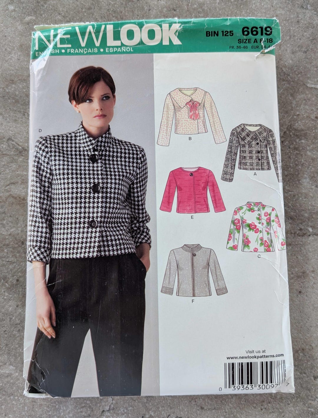 Simplicity Pattern Misses Blouse 6619 Complete Cut Size 8-18 - Etsy