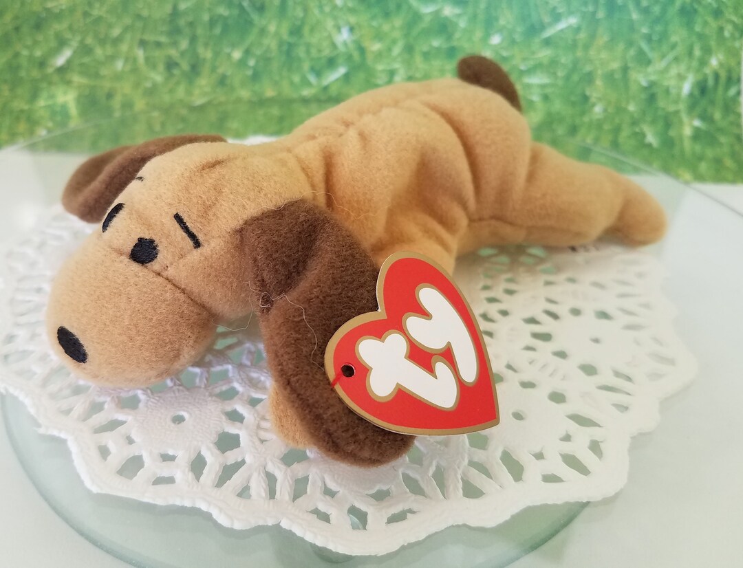 Bones the Dog Teenie Beanie Mcdonalds Vintage TY 1998 New in Original ...