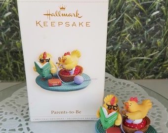 Hallmark Chicken Ornaments - Etsy