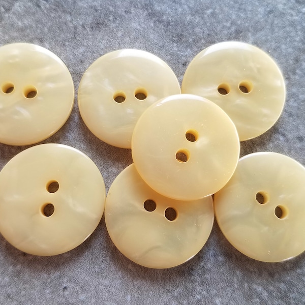 Large Yellow Buttons - Etsy
