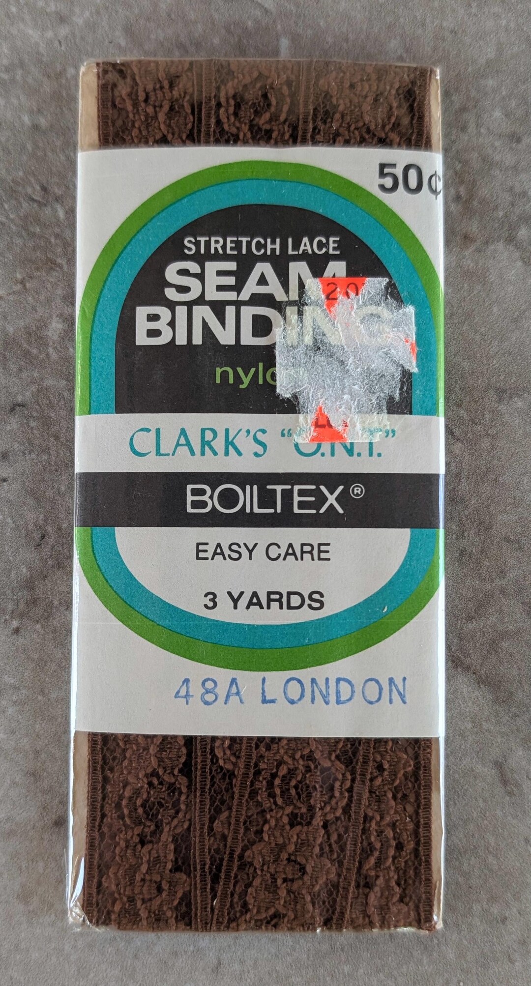 Vintage Clark's Stretch Lace Seam Binding London B56 - Etsy
