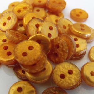 50 Burnt Orange Bumpy Round Buttons Size 7/16" - Etsy