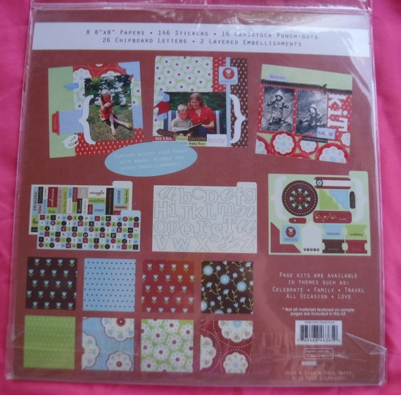 Scrapbooking Paper, Party & Kids Inspiration Scrapbooking Page Kit by ...
