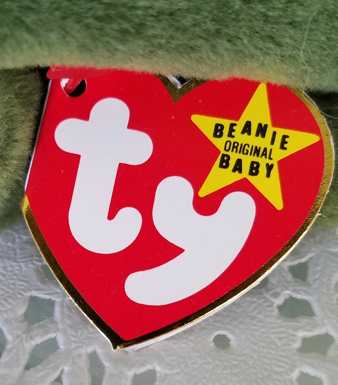 Ally the Alligator Beanie Babies Vintage TY 1993 With Original - Etsy UK