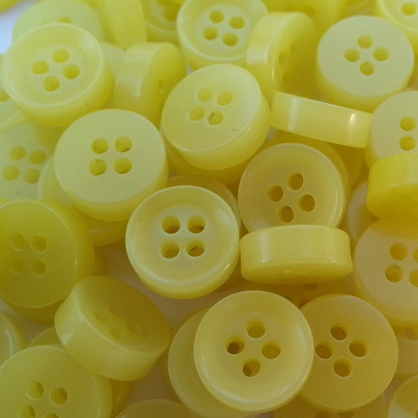 Yellow Buttons - Etsy