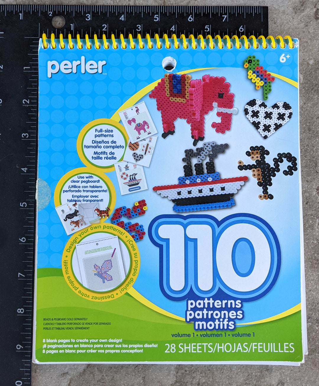Perler Hama Pegboard Design Books - Etsy