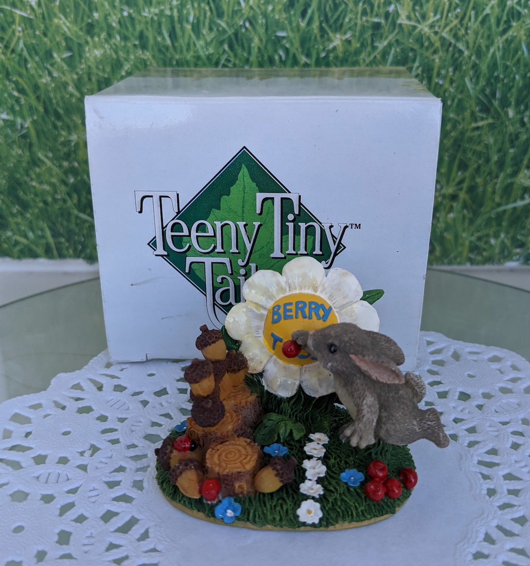 The Berry Toss Game Teeny Tiny Tails Figurine - Etsy