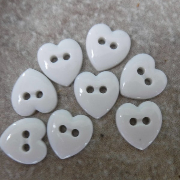 Heart Shape Buttons - Etsy