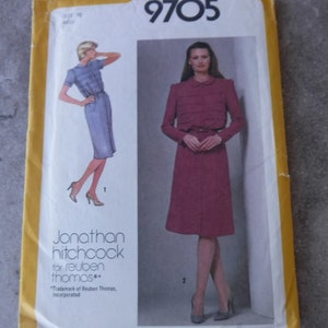 Simplicity Pattern Misses Dress 9705 Complete Uncut Size 10 - Etsy