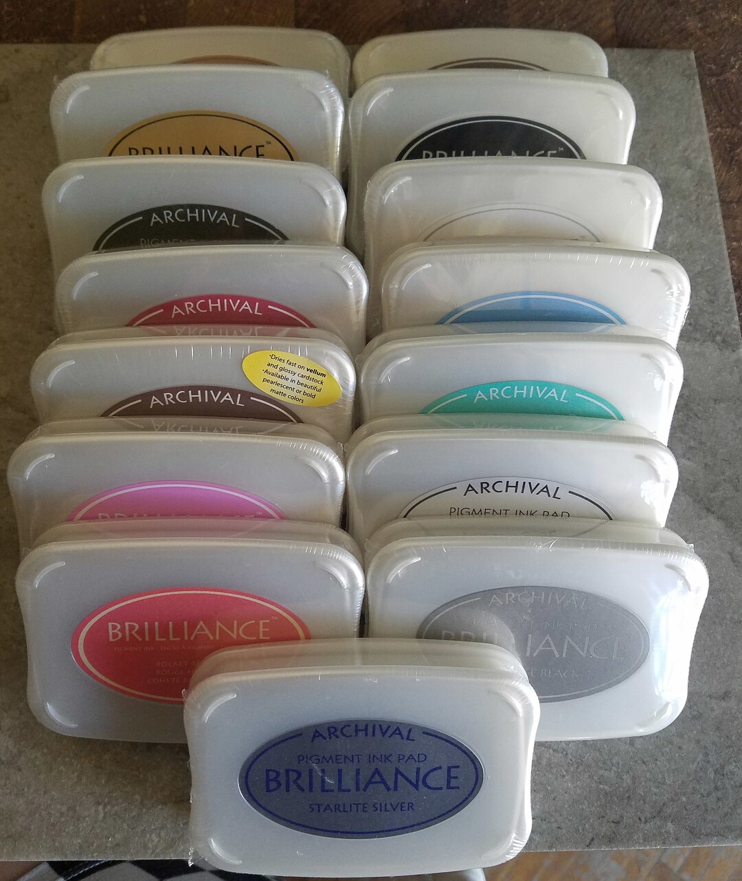 Brilliance Ink Pad by Tsukineko - Etsy