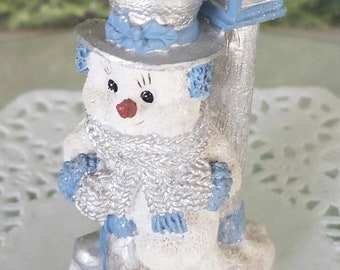 Lamp Post Snowman - Etsy