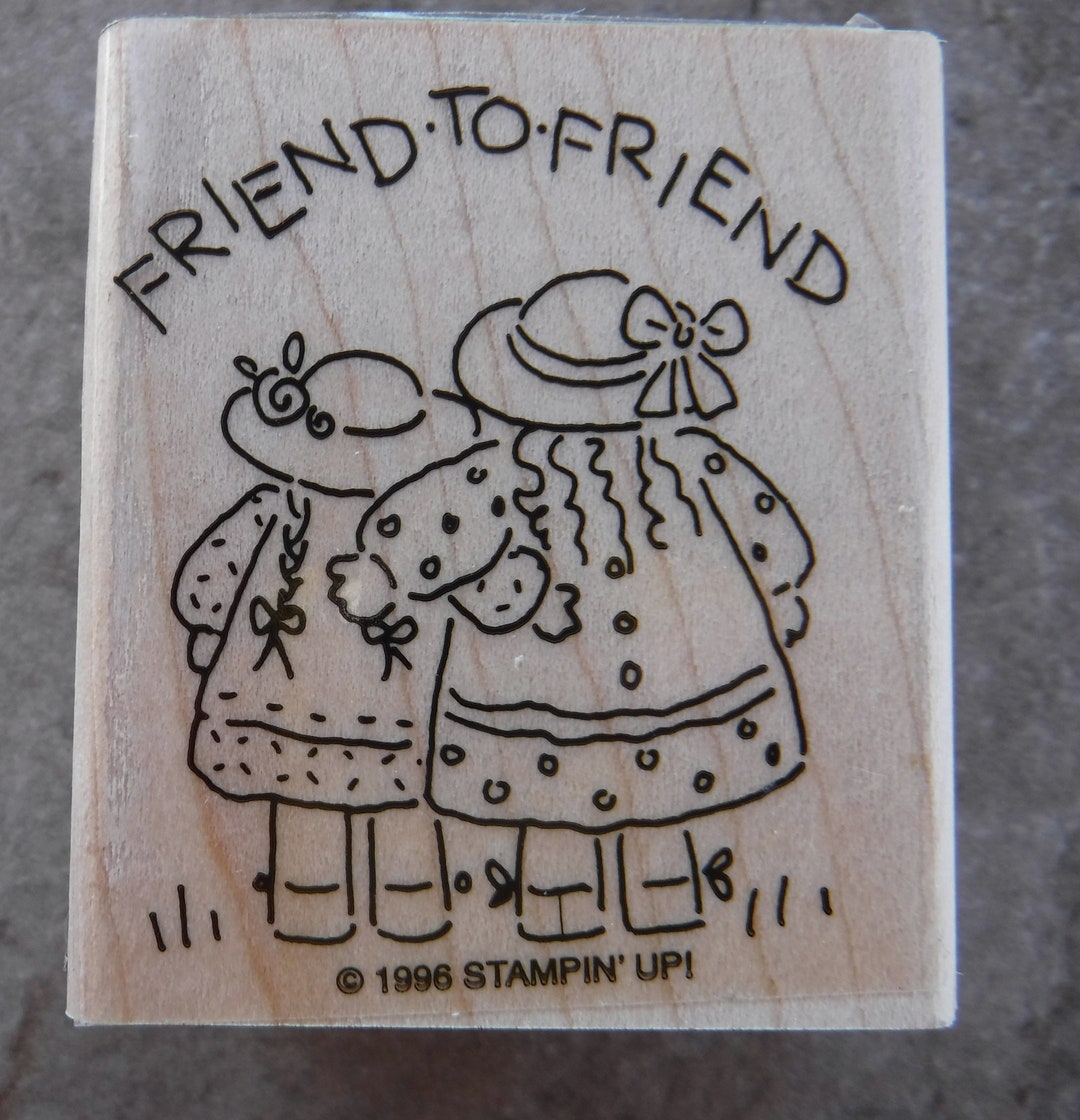 Stampin up Friend to Friend Single Stamp #C82 - Etsy