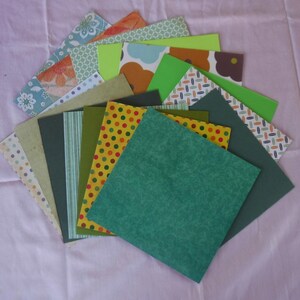 6x6 Paper Pack 15 Sheets of Discontinued Pattern and Cardstock Paper - Etsy