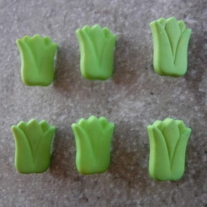 6 Tulip Top Shank Buttons Size 1/2" You Choose the Color - Etsy