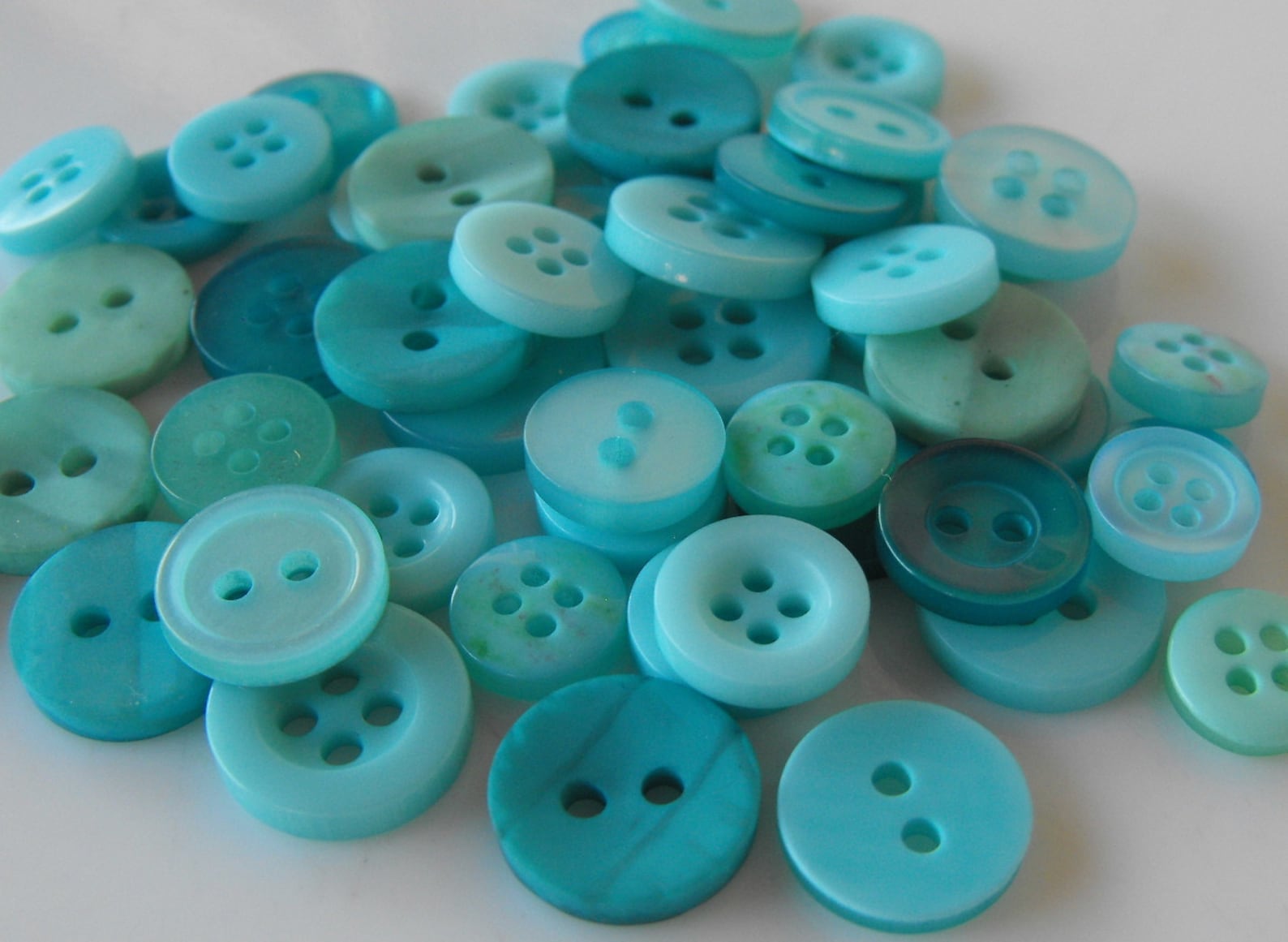 Waterfall Buttons 50 Small Assorted Round Sewing Crafting - Etsy