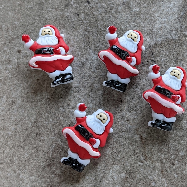 Santa Suit Buttons - Etsy