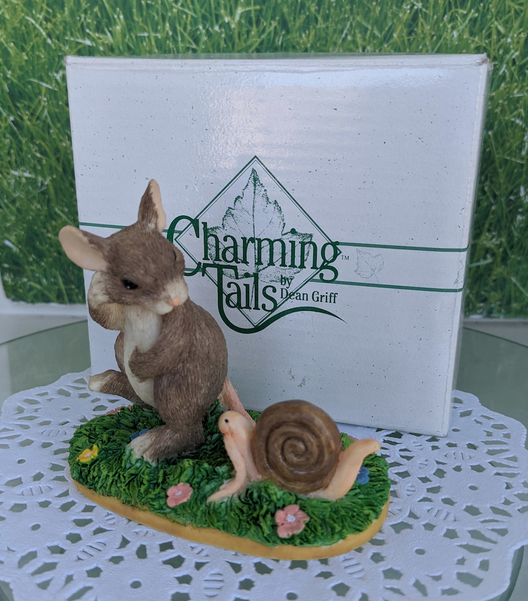 Taggin' Along Charming Tails Figurine - Etsy