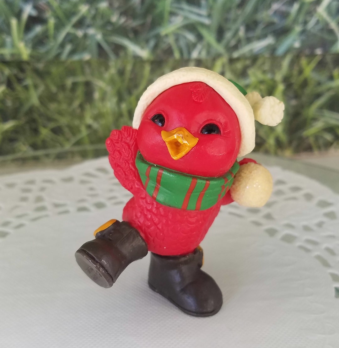 Redbird Hallmark Merry Miniature Christmas 1981 - Etsy