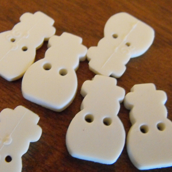 Snowman Buttons - Etsy