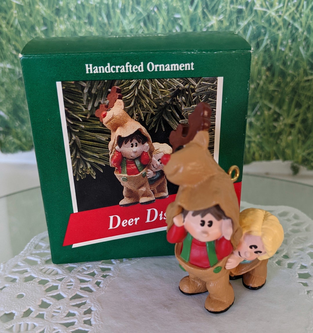 Deer Disguise Hallmark Ornament 1989 - Etsy